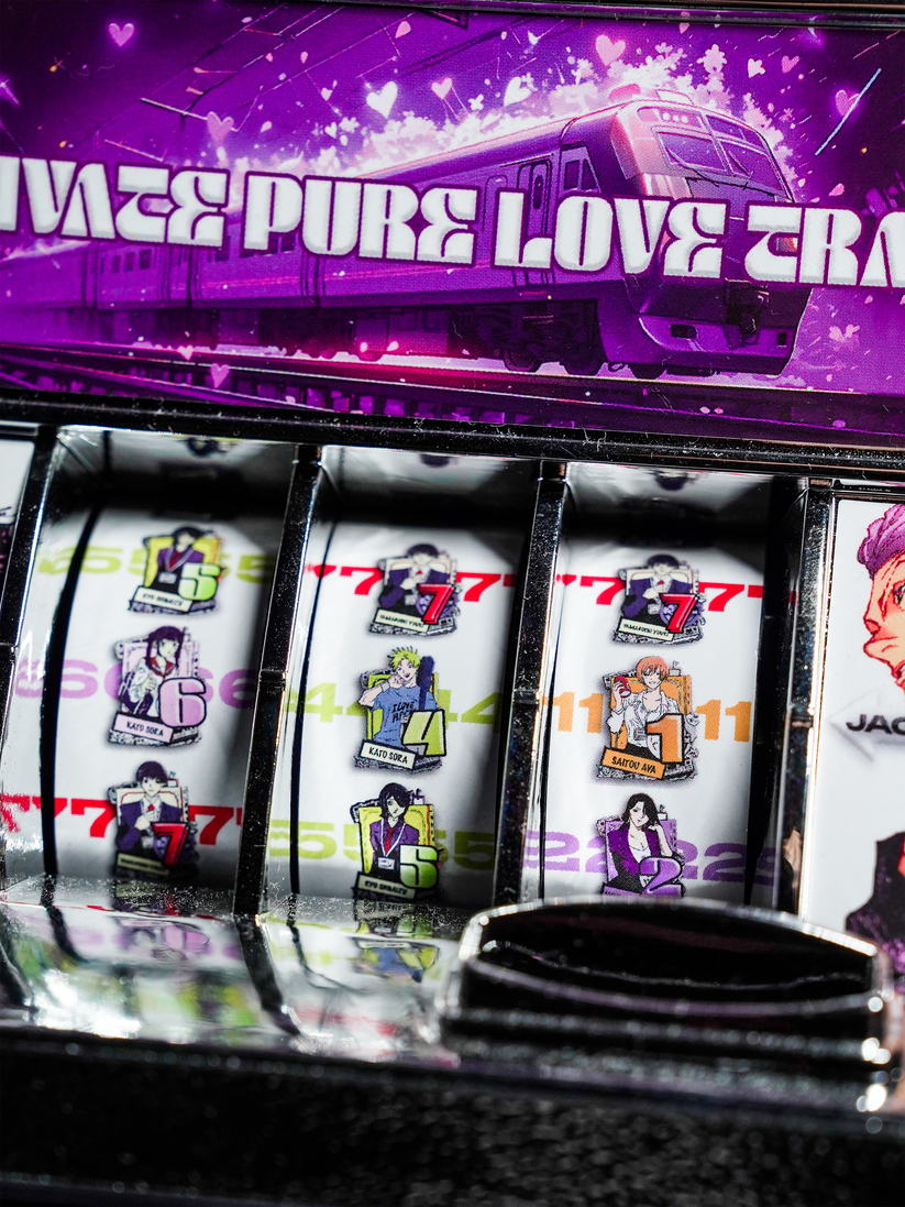 "Idle Death Gamble" Hakari Miniature Slot Machine – bijon